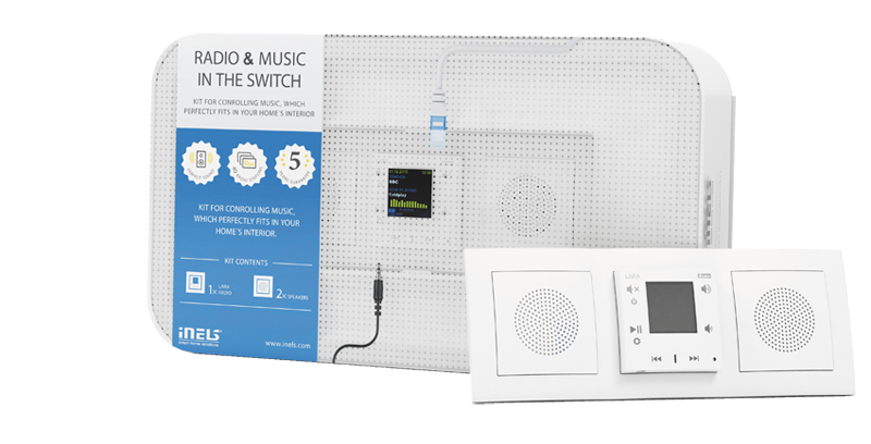 Radio and Music in the switch • iNELS SMART HOME